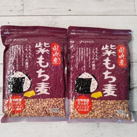 濱崎屋｜【計560g/280g×2袋】ベストアメニティ 国内産紫もち麦｜ちょっプル｜dショッピングサンプル百貨店